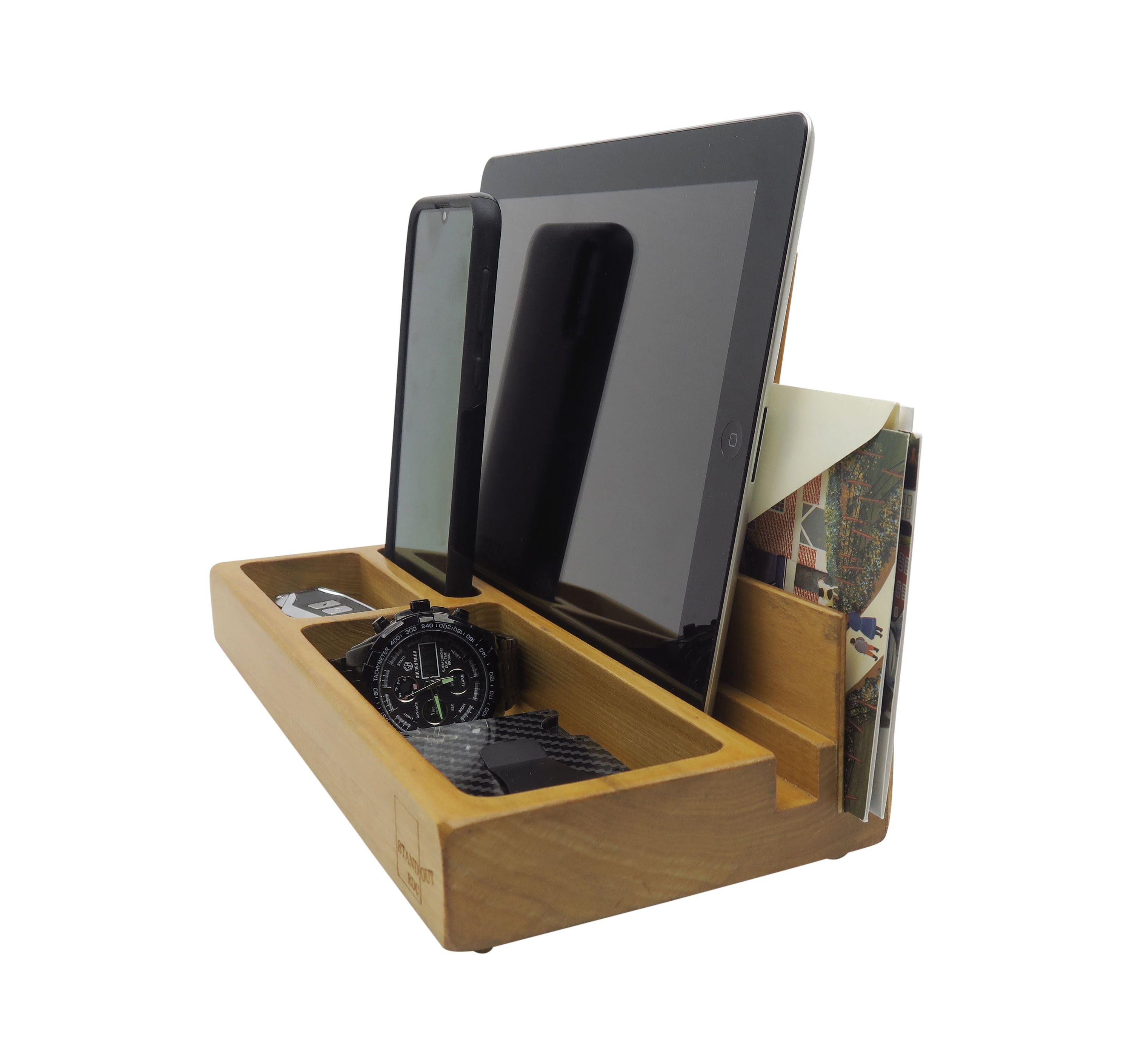 Declutter Your Desk with our Handcrafted Gadget Organizer - Order Now ...
